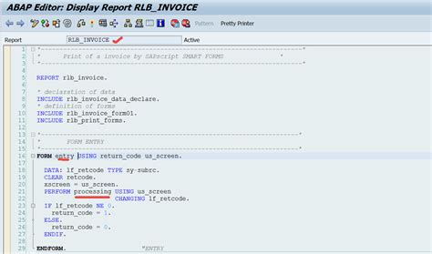 Debugging A Smartform SAPCODES