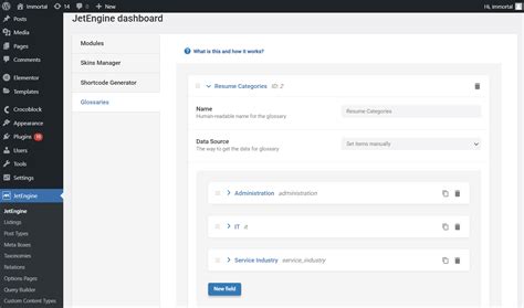 jetengine how to assign custom content type posts to users crocoblock