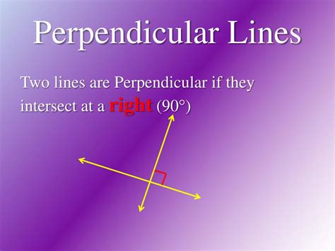 Ppt Parallel Perpendicular And Oblique Lines Powerpoint