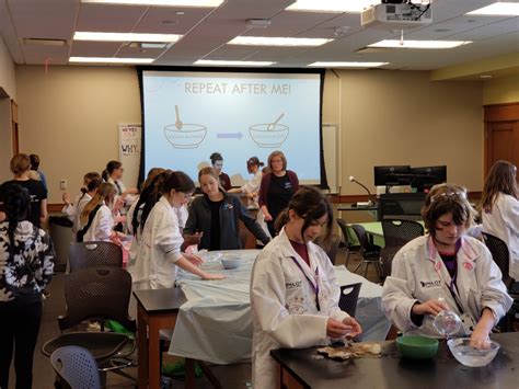 Local Media Cover Girls In Stem Day At The University Of Cincinnati