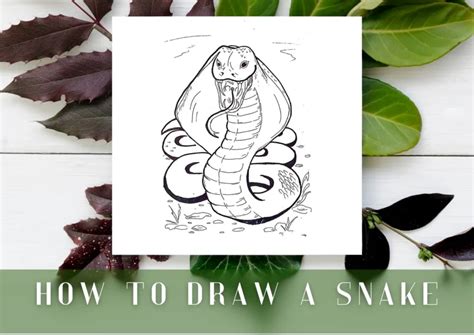 How To Draw A Snake Step By Step How To Mimi Panda