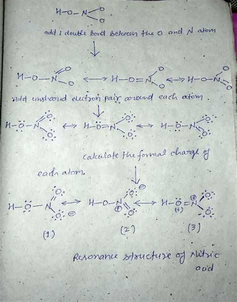 [solved] Draw The Lewis Structure For Nitric Acid Hno How Many Total Course Hero