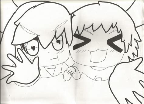 Electric Angel Toon Link X Villager Version By Kawaiikitty1108 On