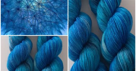 Mystic Blue Laine Teinte à La Main E Boutique Laine Teinte à La Main