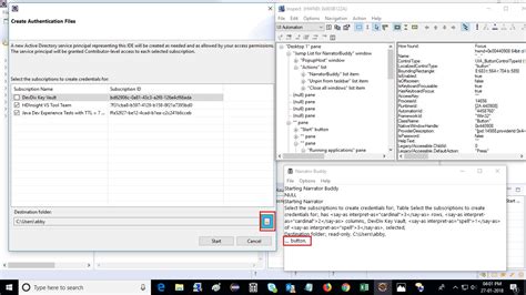 Azure Toolkit A11ymas Accessibility Inspect Mas421 Eclipse Wipro Name Property Is