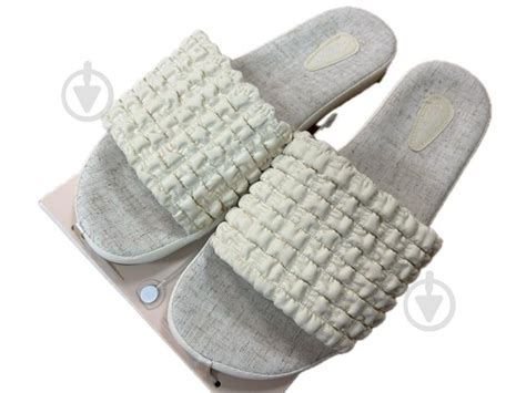 ᐉ Тапки домашние Gemelli Астра р 39 молочный • Купить в Киеве Украине