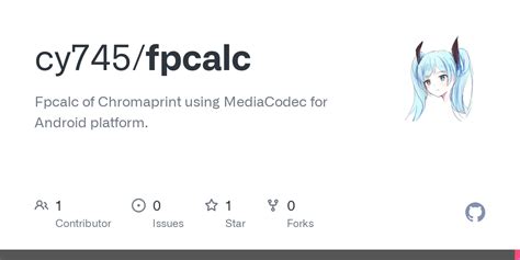 Github Cy745fpcalc Fpcalc Of Chromaprint Using Mediacodec For Android Platform
