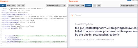 Laravel 远程代码执行漏洞cve 2021 3129复现laravel漏洞 Csdn博客