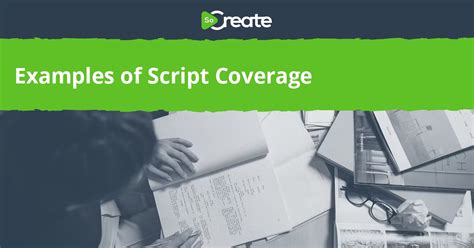 SoCreate Examples Of Script Coverage