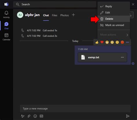 How To Delete Files From The Chat In Microsoft Teams