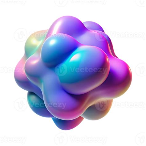 Magnificent Artistic Amorphous Blobs Of Vibrant Color Morphing