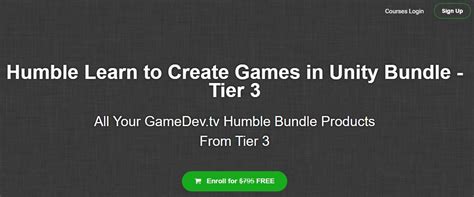 Humble Learn To Create Games In Unity Bundle Redemption Instructions Humble Bundle
