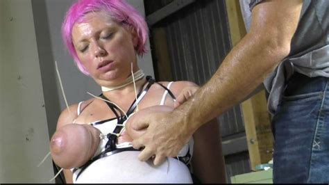 Nova Pink Her Hardest Zip Tie Breast Predicament Ever Futile Struggles Second Lesson
