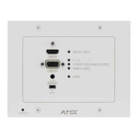 Amx Dx Tx Hardware Reference Manual Pdf Download Manualslib