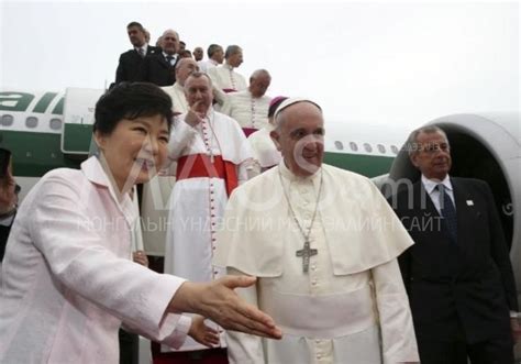 Ромын пап Францис БНСУ д айлчилжээ