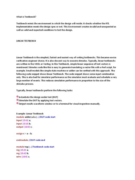 Types Of Testbench And Fork Join Pdf Queue Abstract Data Type Data Type