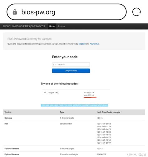 Bios忘记密码 Csdn博客