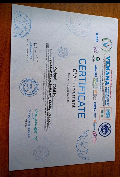 Prashanth Tiwari On Linkedin Hackathon Teamwork Innovation Vemanainstituteoftechnology