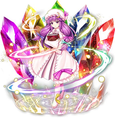 Patchouli Knowledge And Patchouli Knowledge Touhou And 2 More Drawn