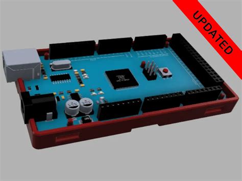 Arduino Mega 2560 R3 Shoe By Udo Download Free Stl Model