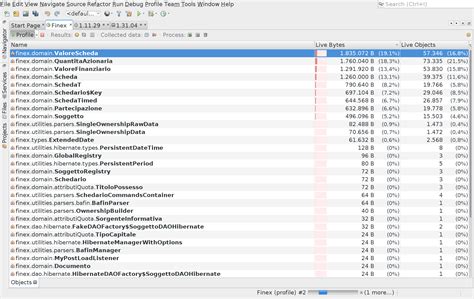 how to see object generation in netbeans profiler 8 2 stack overflow