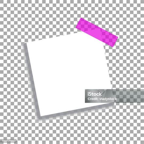 투명 한 배경에 그림자가 있는 사실적인 정사각형 흰색 시트 그림자가 있는 현실적인 빈 종이 노트 0명에 대한 스톡 벡터 아트 및