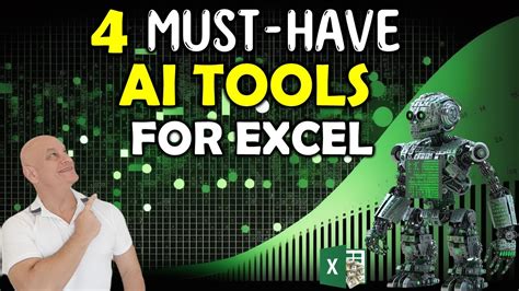 The 4 Must Have Chatgpt And Ai Tools For Excel Free Download Training Youtube