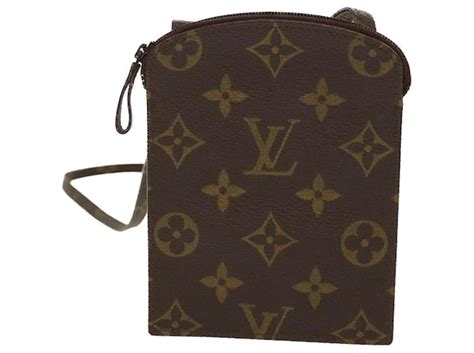 Louis Vuitton Pochette Secret Brown Cloth Ref972469 Joli Closet