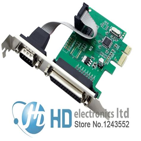 for rs232 rs 232 serial port com db25 printer parallel port lpt to pci