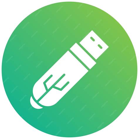 Premium Vector Pen Drive Vector Icon Design Illustration