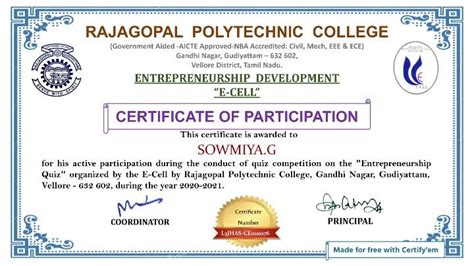 Sowmiya Gajendiran On Linkedin Hello Connections Im Glad To Share That I Has Been