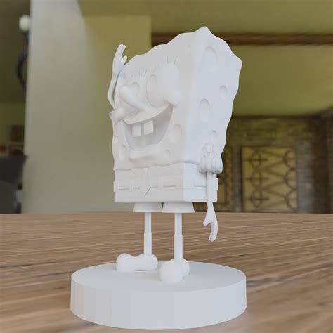 Spongebob 3d Print Cheese Block 3d Model 3d Printable Cgtrader