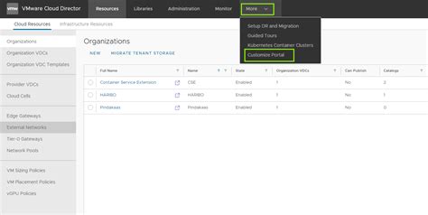 Offering Multi Tenant Kubernetes As A Service With Cloud Director Cse 40 Backed By Nsx T And