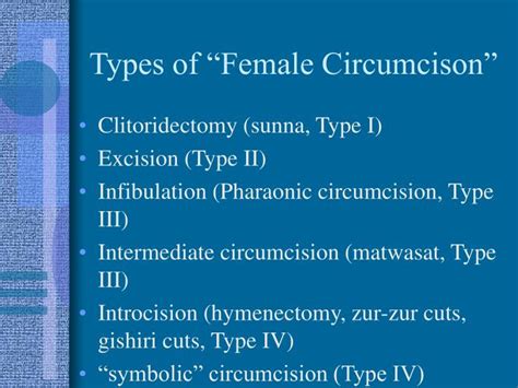 Types Of Circumcision Cuts