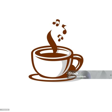 A Cup Of Coffee Music Stock Illustration Download Image Now