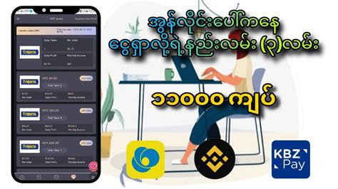 အွန်လိုင်းပေါ်ကနေ ငွေရှာလို့ရတဲ့ နည်းလမ်း ၃ လမ်း Make Money Online Youtube