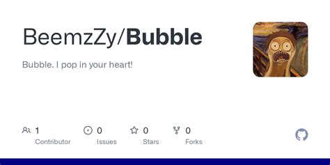 Github Beemzzybubble Bubble I Pop In Your Heart