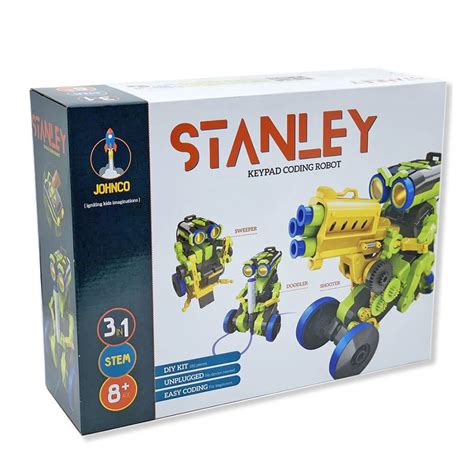 stanley 3 in 1 keypad coding robot a beginner bot for learning early