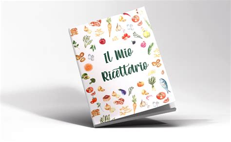 Amazonit Il Mio Ricettario Quaderno Di Ricette Personalizzabile Da
