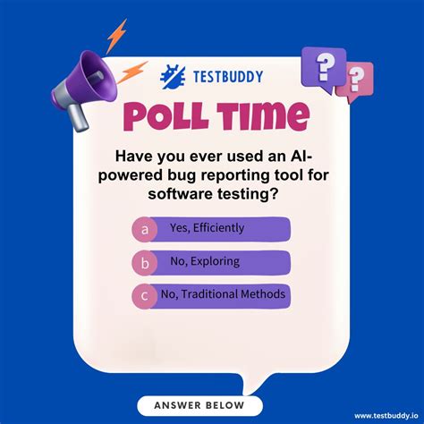 Softwaretesting Ai Polltime Bugreporting Poll Featurepreference
