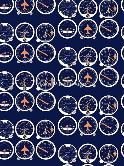 Basic Six Flight Instruments Scarf By Realpilotdesign Redbubble