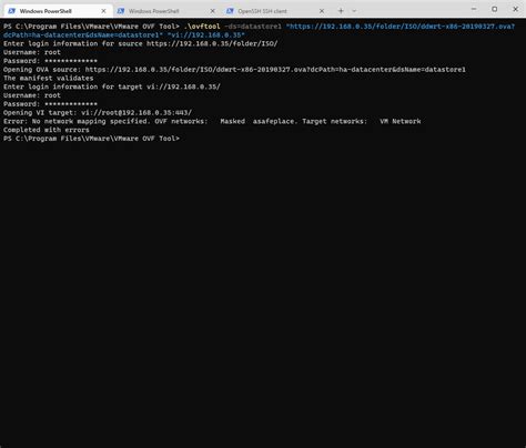 ESXi Tạo máy ảo từ OVF OVA template sử dụng OVF Tool Thuận Bùi Blog