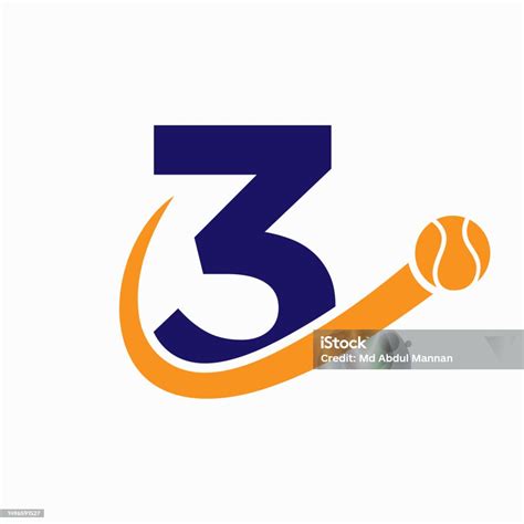 편지 3 템플릿에 테니스 로고 디자인 테니스 스포츠 아카데미 클럽 로고 Championship에 대한 스톡 벡터 아트 및 기타