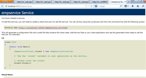 Insert Edit Update Delete Using Wcf Service In C ~ Dotnet Window