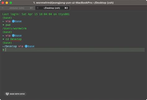 Vimtutor를 이용해 Vim 명령어를 배워보자 재그지그의 개발 블로그