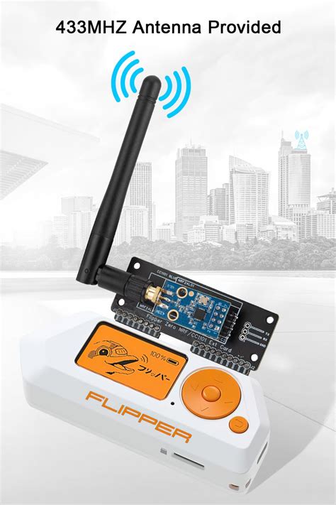 Mua External Cc1101 Antenna Module For Flipper Zero Subghz Gpio Board 433mhz Antenna Provided