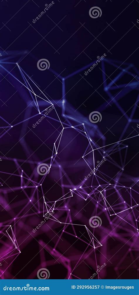 Concept For Tech And Business Abstract Geometric Plexus With