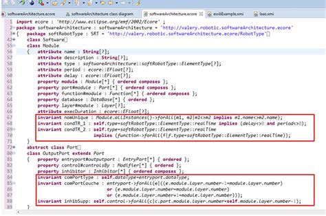 Integration Of Ocl Constraints In Ecore Meta Model Download