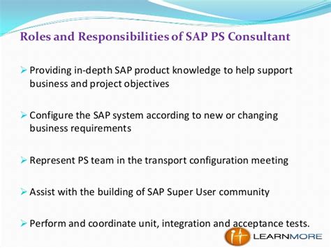 Sap Roles And Responsibilities Asilqeuropean