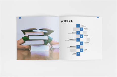It培训课程画册宣传品设计作品 设计人才灵活用工 设计dna